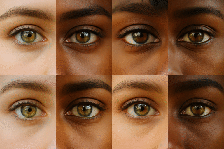 Yeux hazel : ce qui les distingue des autres couleurs d’yeux